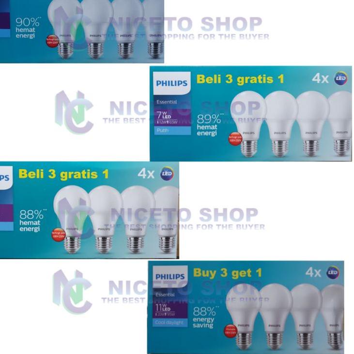 Current! Philips LED Essential Multipack Essential LED Lamp 5W 7W 9W ...