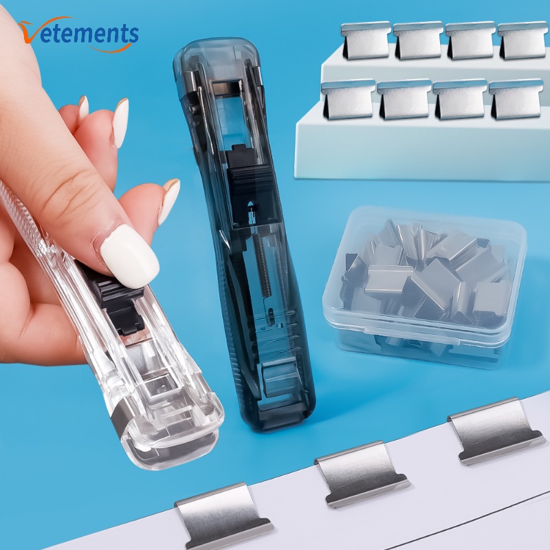 Reusable Practical Transparent Plastic Office Stapler Remover Binder ...