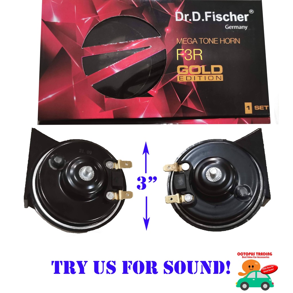 Automotive Horn Hi & Lo Set Snail Horn 12V & 24V for Car, Truck ...