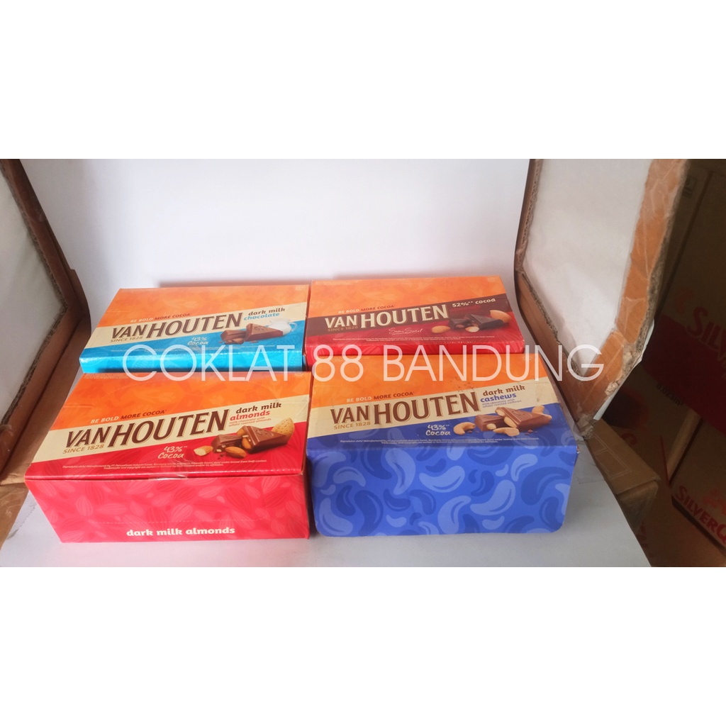 VAN HEN CHOCOLATE 1 BOX CONTAINS 10 STICKS X 40GR, VAN HEN DARK ...