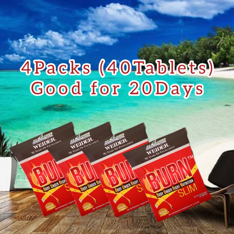 Burn Slim 40Tablets 100% Effective) | Shopee Philippines