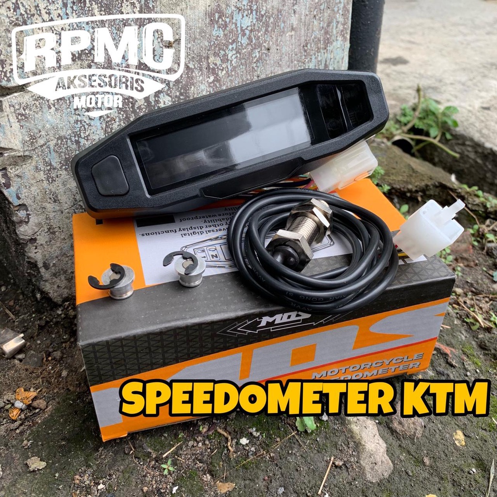 SPEEDOMETER KTM DIGITAL MINIMALIST SPIDO SPECIFICATIONS ACCESSORIES ...