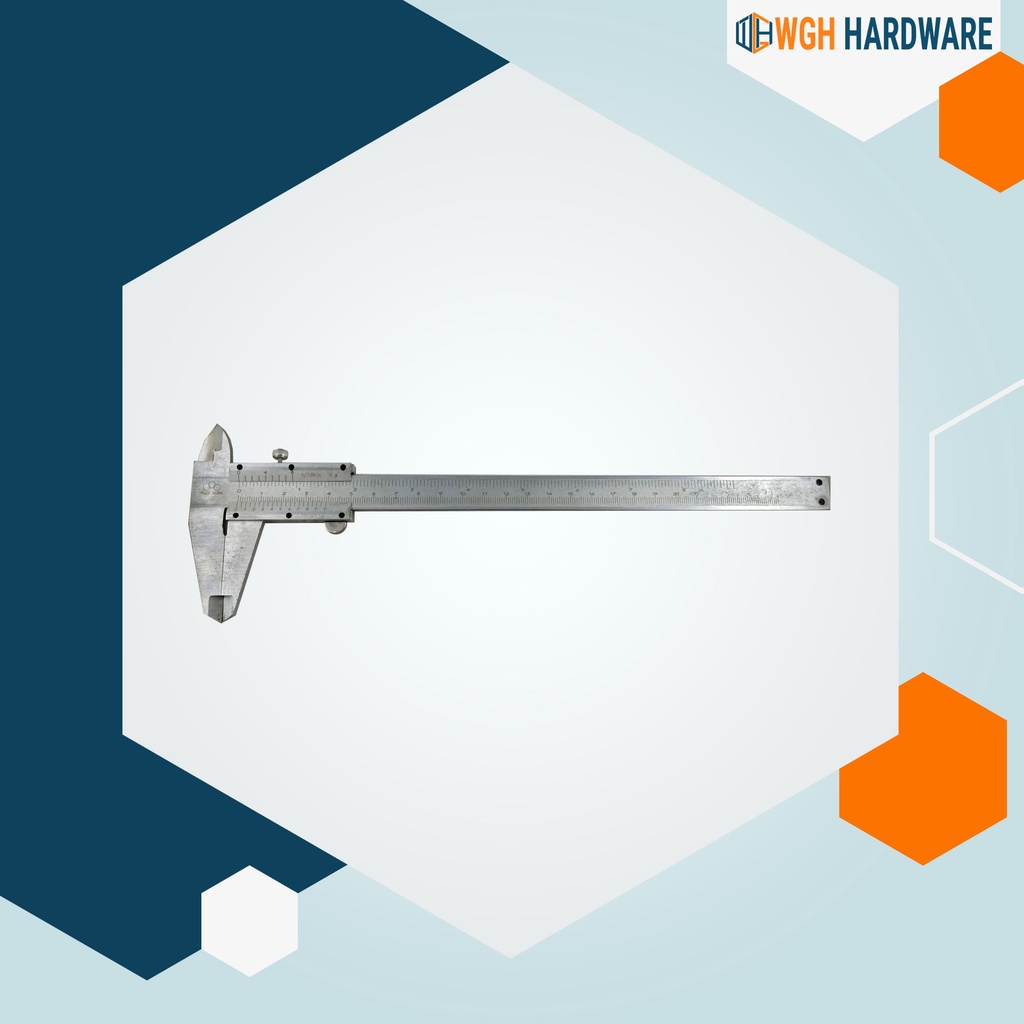 WGH Carbon Steel Vernier Caliper 8"/20cm Professional Stainless Slide ...