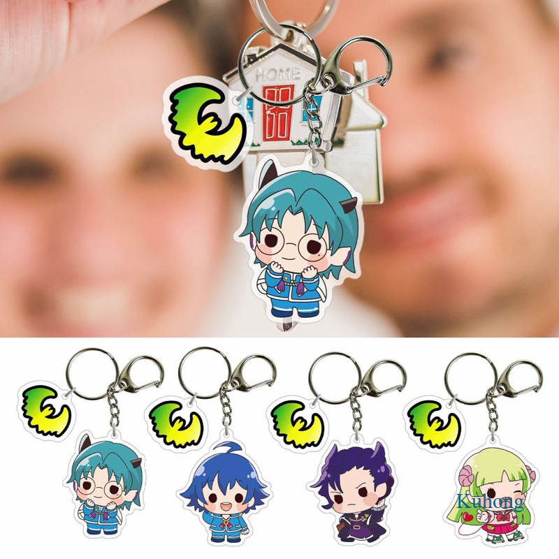 KUHONG Mairimashita! Iruma Kun Keychain Q Version Suzuki Iruma Clara ...