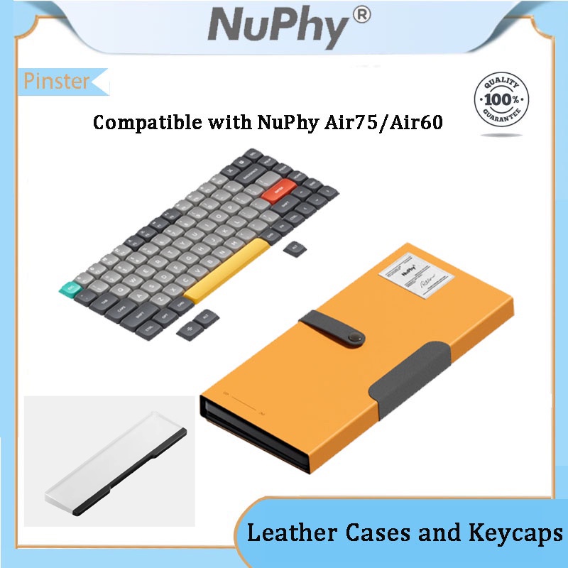 NuPhy Air75/Air60 Accessories Leather Cases and Keycaps | Shopee ...