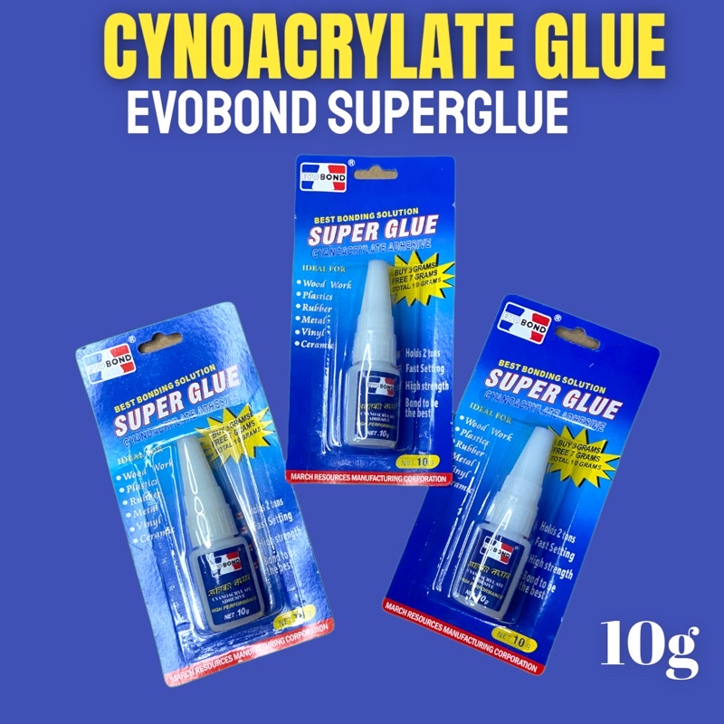 Evobond Super Glue 10grams (High-Performance) | Shopee Philippines