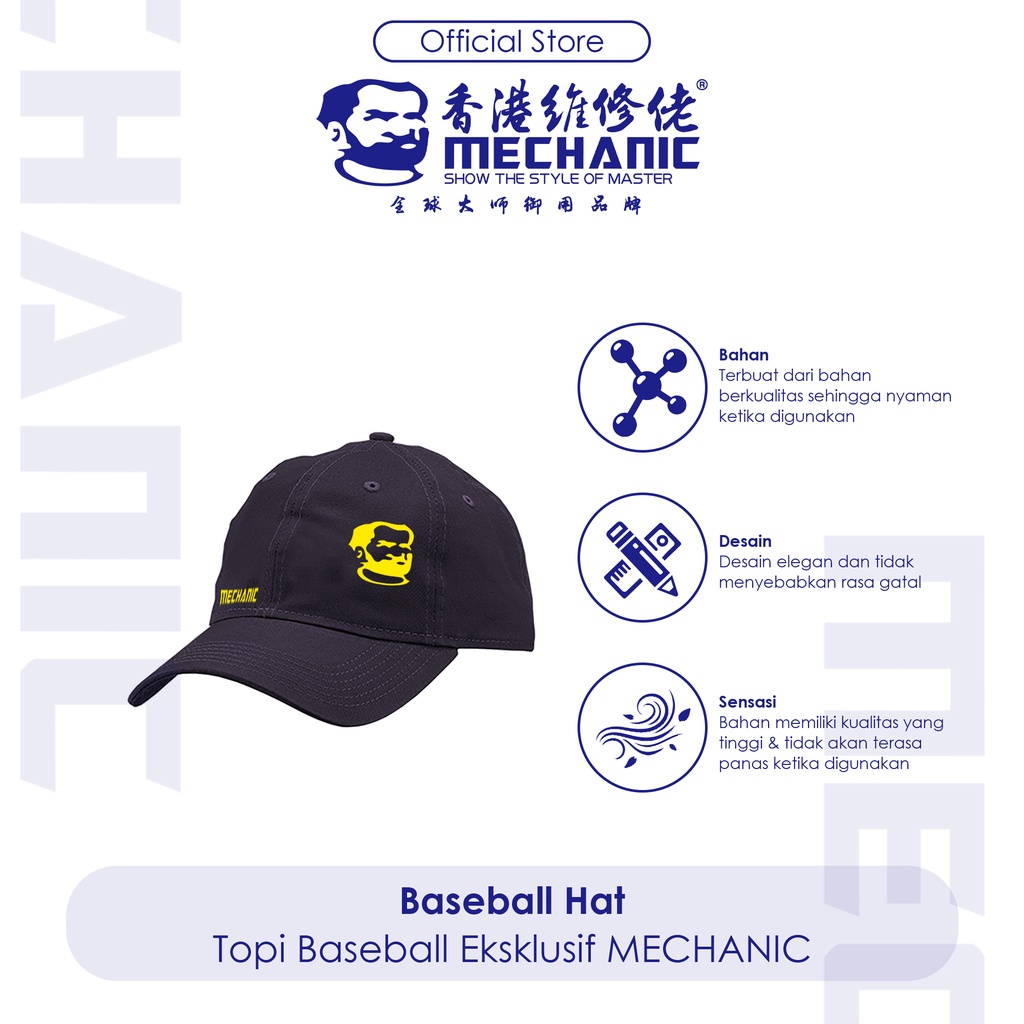 Mechanic Original Mechanic Basebal Hat | Shopee Philippines