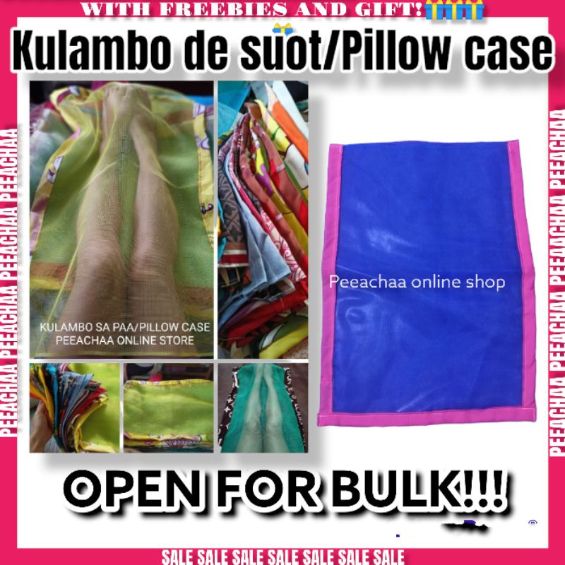 Mosquito net version pillow case or socks | Shopee Philippines