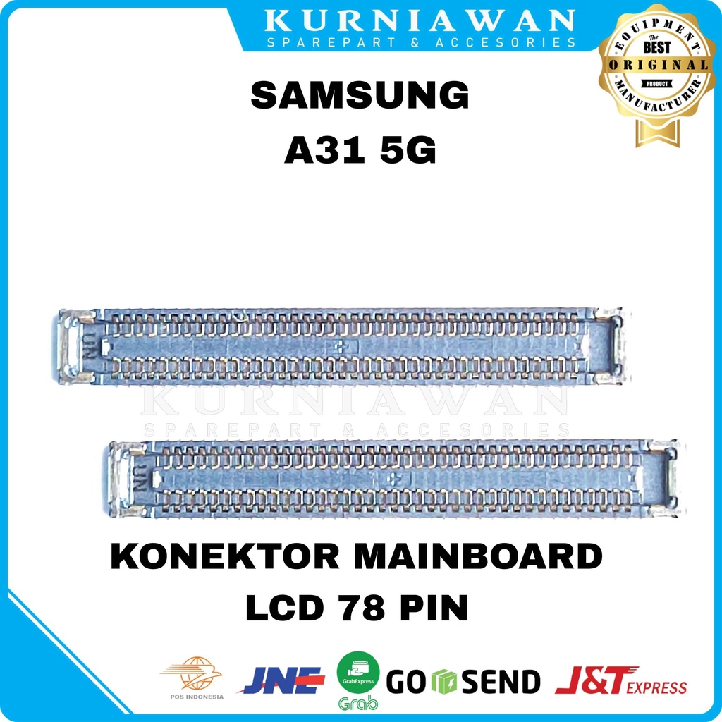 Samsung A31 5G Mainboard Connector 78pin Lcd FPC Mainboard Socket | Shopee Philippines