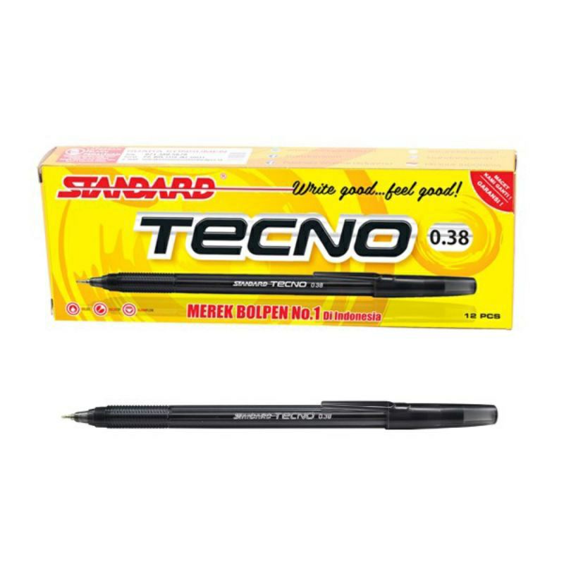 Tecno Standard Pens / Pens 1 Box (12Pcs) | Shopee Philippines