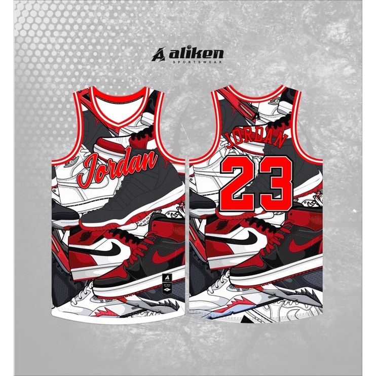 MICHAEL JORDAN SHOE DESIGN JERSEY | Shopee Philippines