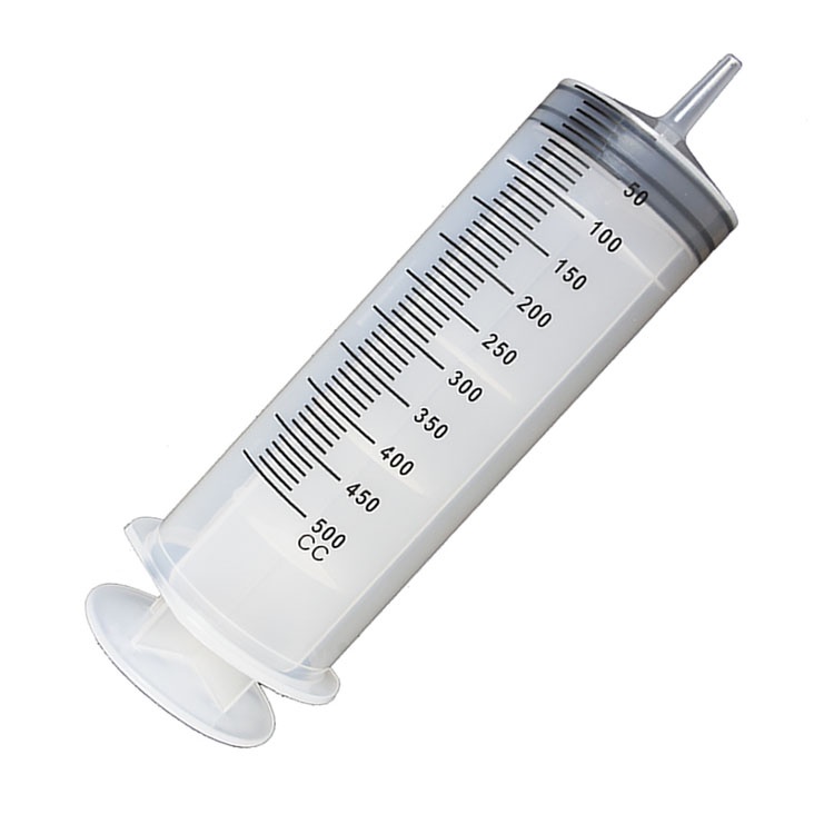 100-550ml Pet Feeding Syringe Big Size Plastic Syringe Long Tip ...