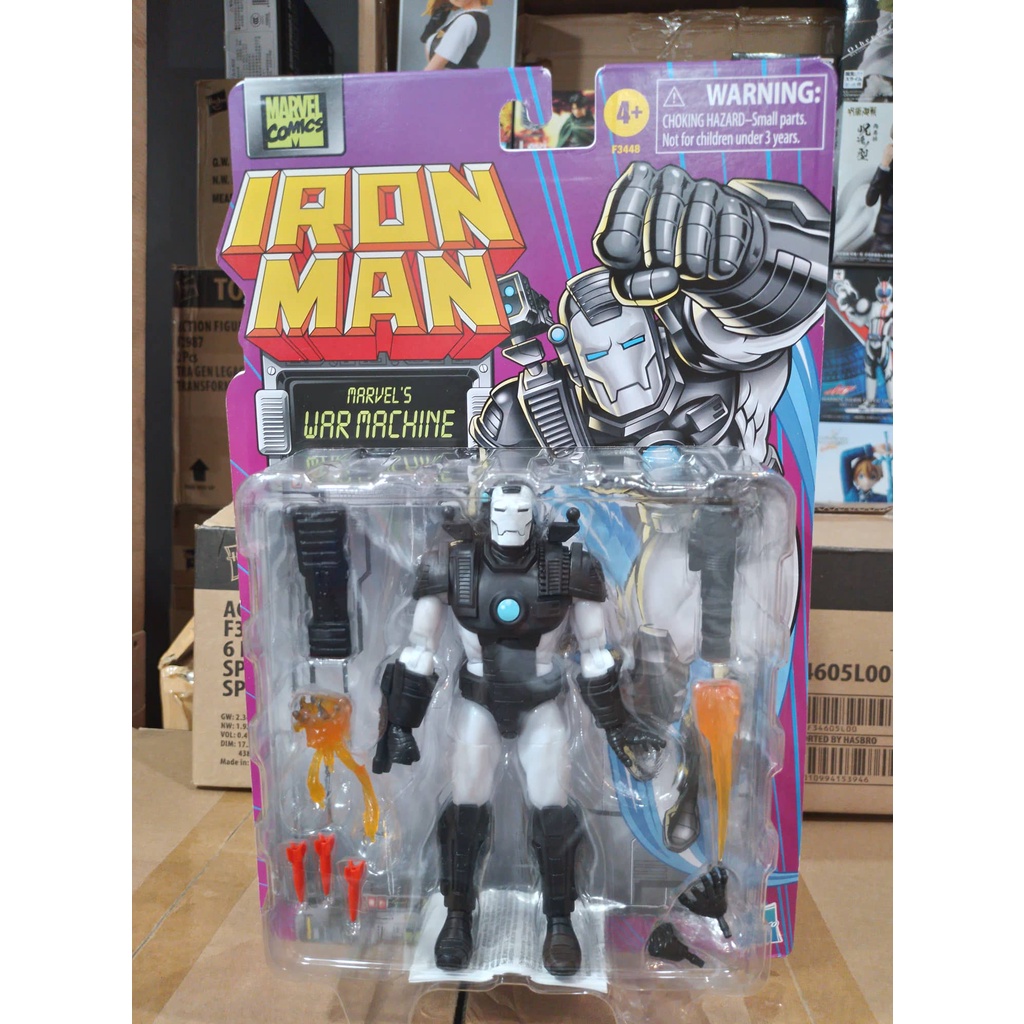 Hasbro Marvel Legends Comics War Machine ( Retro Card ) | Shopee ...