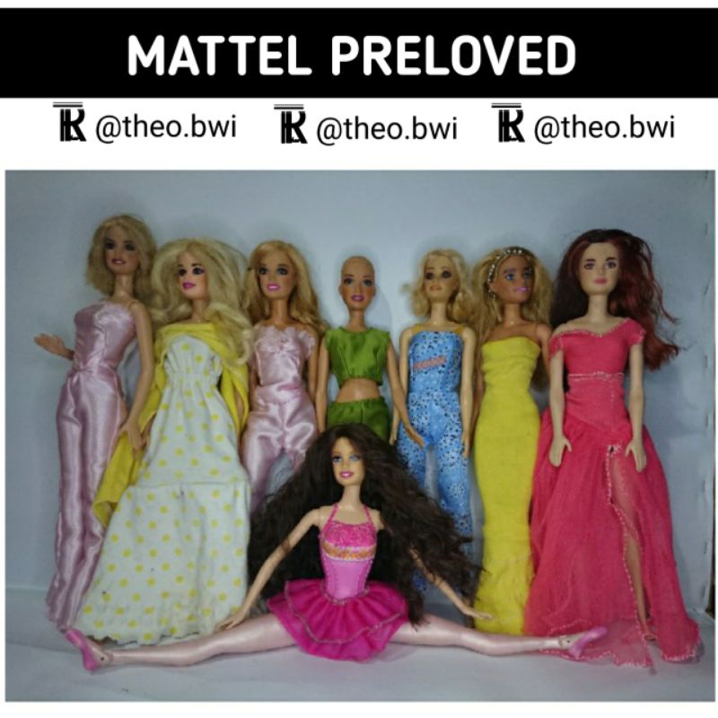 Barbie matte PRELOVED Doll, REROOT & MAKEOVER | Theo r | Shopee Philippines