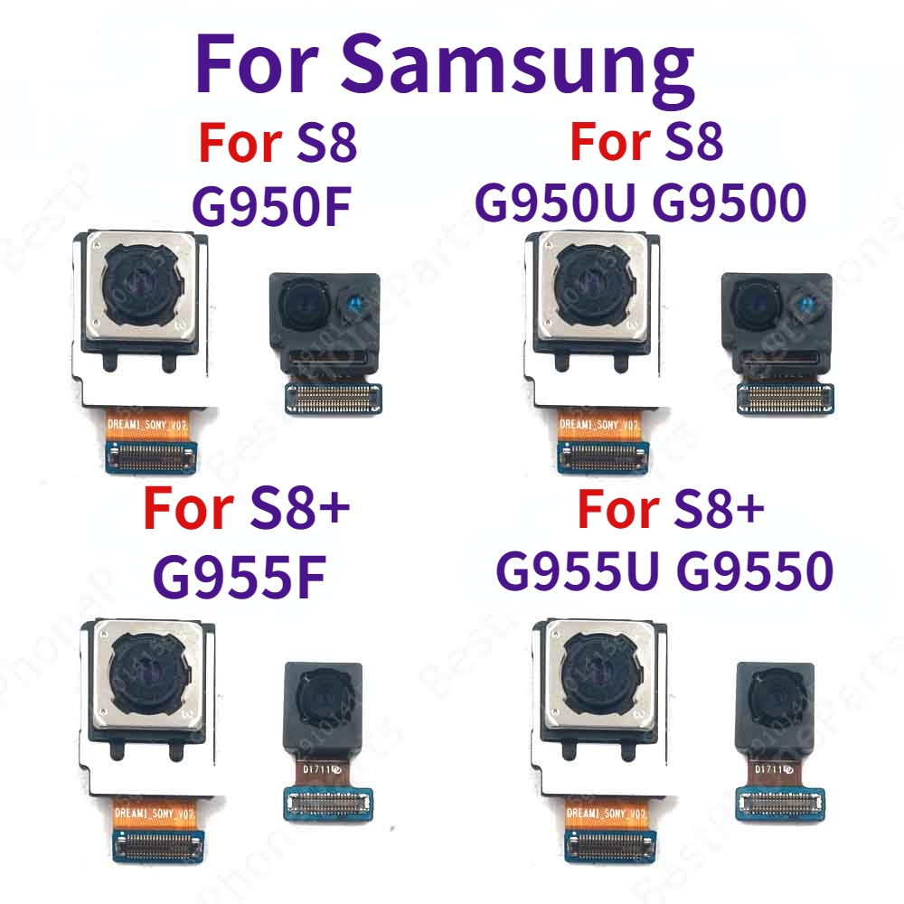 Original Rear Front Camera For Samsung Galaxy S8 Plus G950 G955 G9550 ...