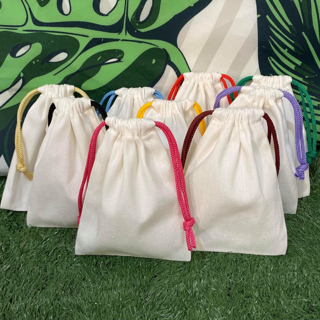 Customized Colored Katsa Canvas Bags [High Quality] Tote Bag Pouch ...
