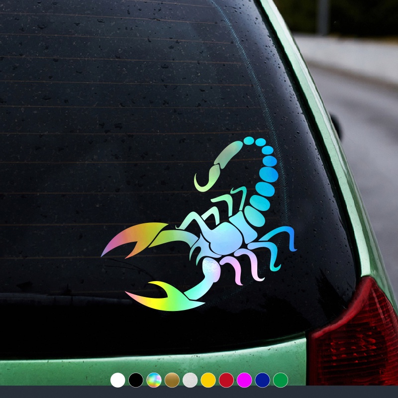 Lovely Scorpion Auto Body Stickers Ward off Evil Automotive Racing ...