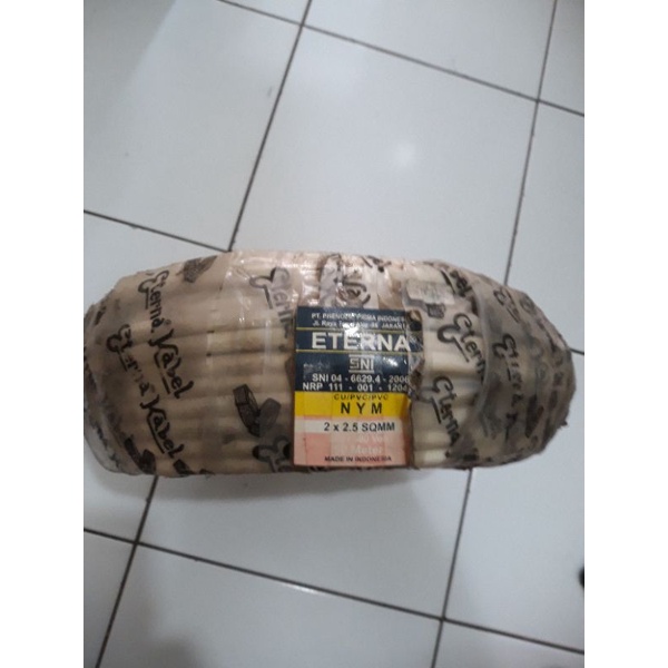 Eterna cable 2×1,5mm,2×2,5mm copper wire, selling by the meter | Shopee ...