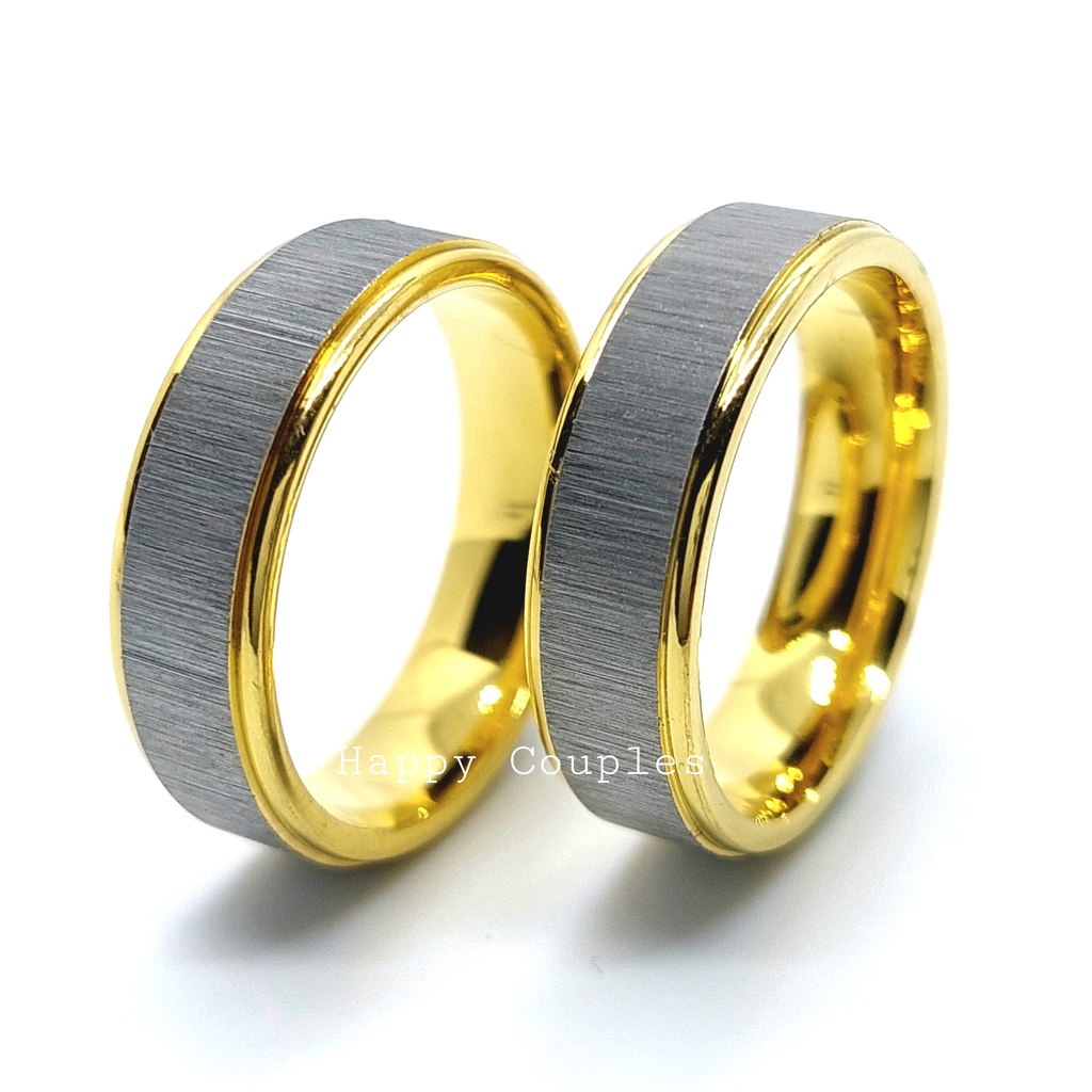 Happy Couples-Bryan 3 in 1 Free Engrave Name Wedding Rings Set with ...