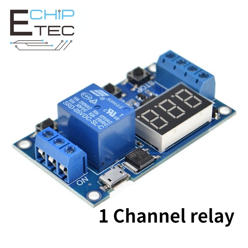 Dc 6V-30V 1 Channel 5V Relay Module Relay Time Relay Module Trigger Off ...