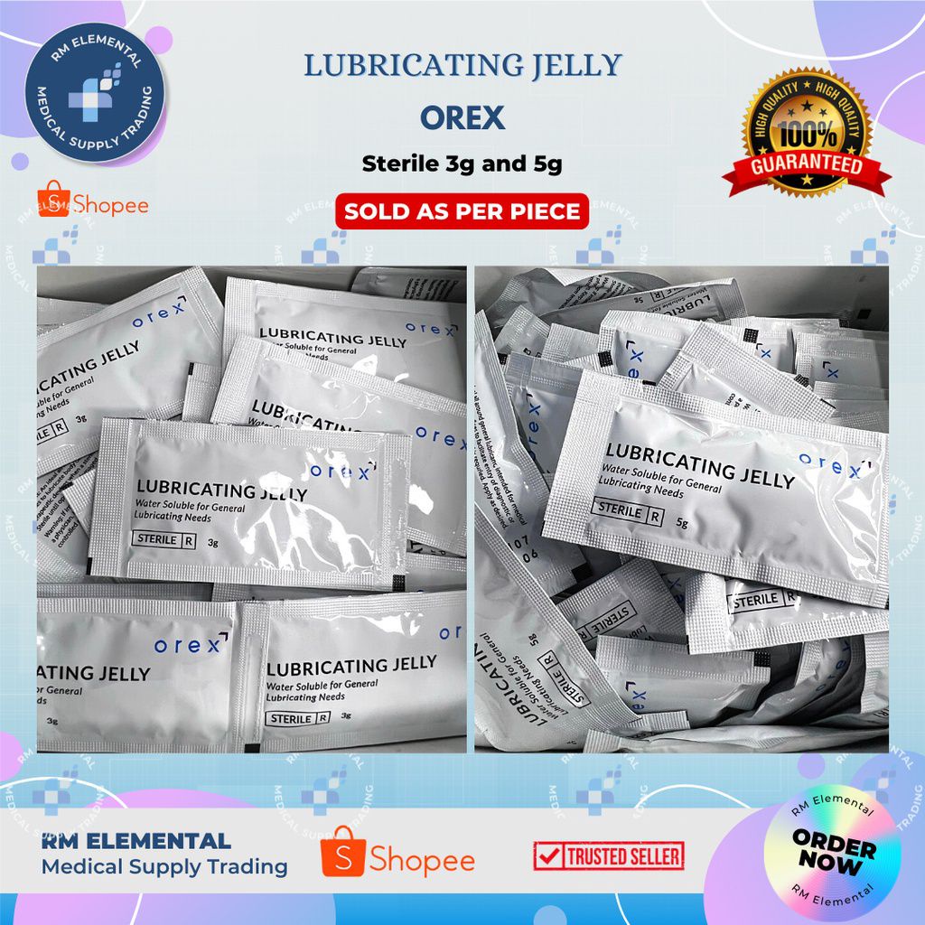 (piece) Lubricating Jelly (3g / 5g) OREX per sachet | Shopee Philippines