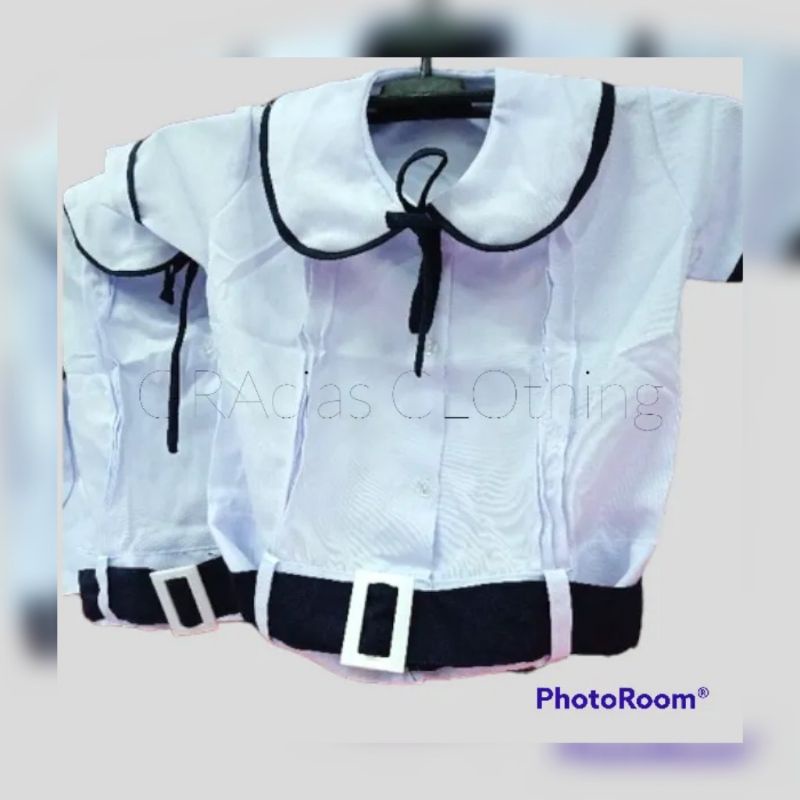 PIPING BLOUSE SCHOOL UNIFORM FOR GIRLS GOOD QUALITY W/LOWEST PRICE ...