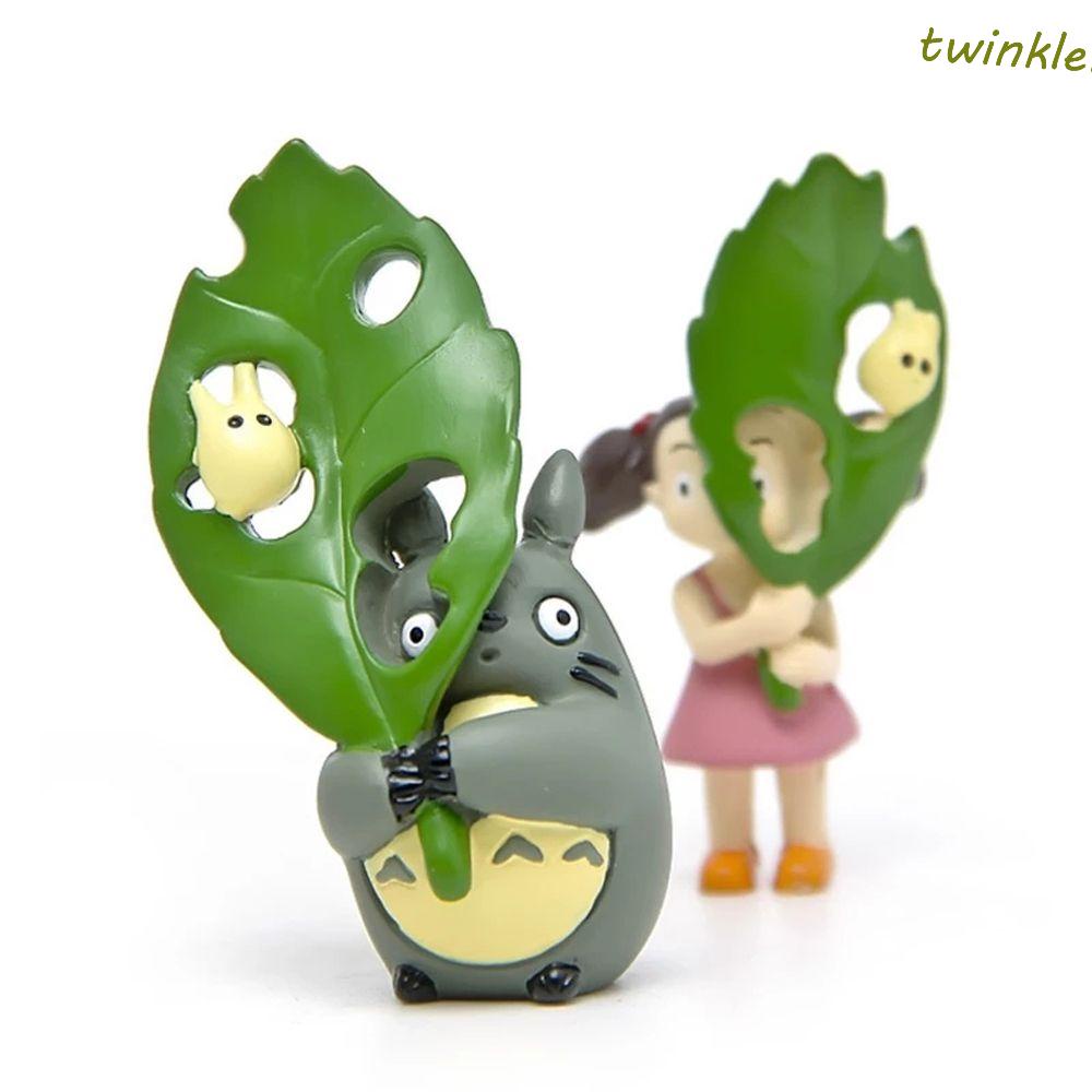 TWINKLE1 My Neighbor Totoro Car Ornaments Collection Garden Mini Hayao ...