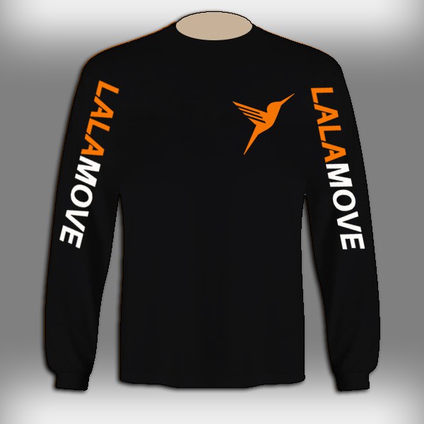 Lalamove Long Sleeve Drifit Black Edition uniform shirt | Shopee ...
