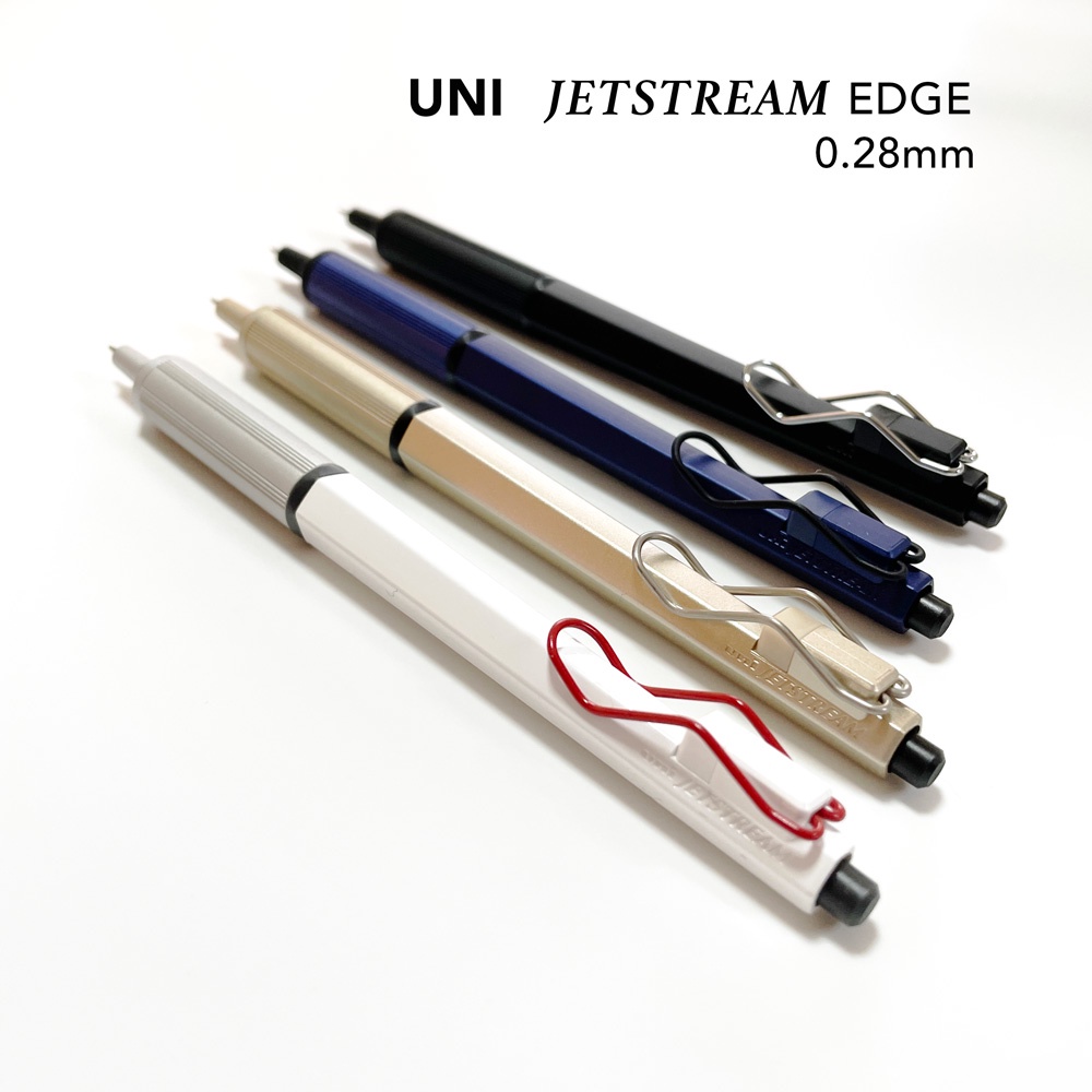 UNI JETSTREAM Edge Ballpen 0.28mm Ink Color Black Extra Fine Tip ...