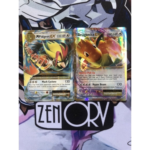 XY Evolutions Mega Blastoise Dragonite Pokemon Card TCG Cards Evolution ...