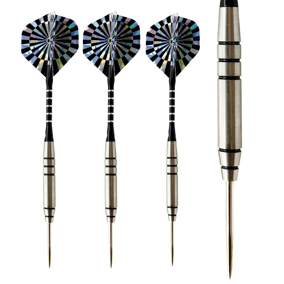 GOODARTS 3 pieces 26 grams Steel Tip Dart Set 80% Tungsten Professional ...