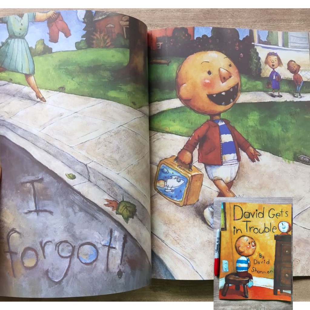 DAVID SHANNON BOOKS No David! and other stories (singles) | Shopee ...