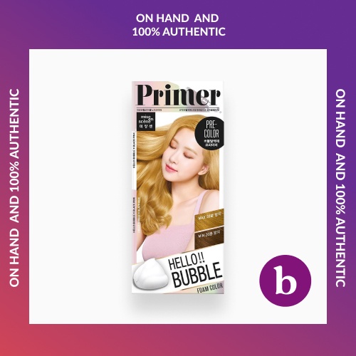 Mise en Scene Hello Bubble Hair Dye Primer | Shopee Philippines