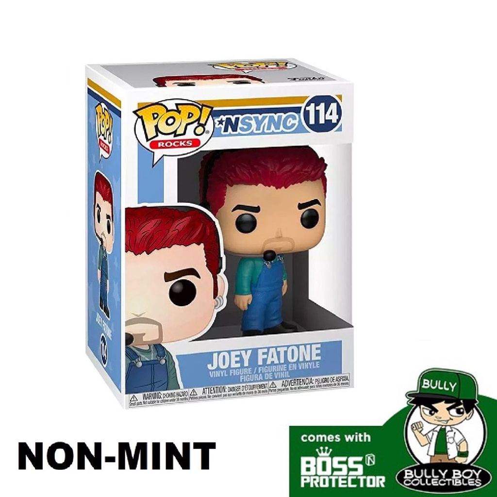 POP! Rocks: Nsync - Joey Fatone 114 With Boss Protector (Non-Mint ...