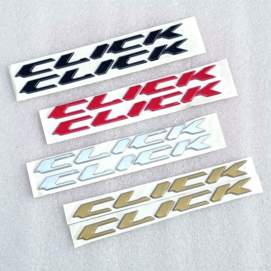 CLICK Emblem / Logo (LEFT and RIGHT PAIR) | Shopee Philippines