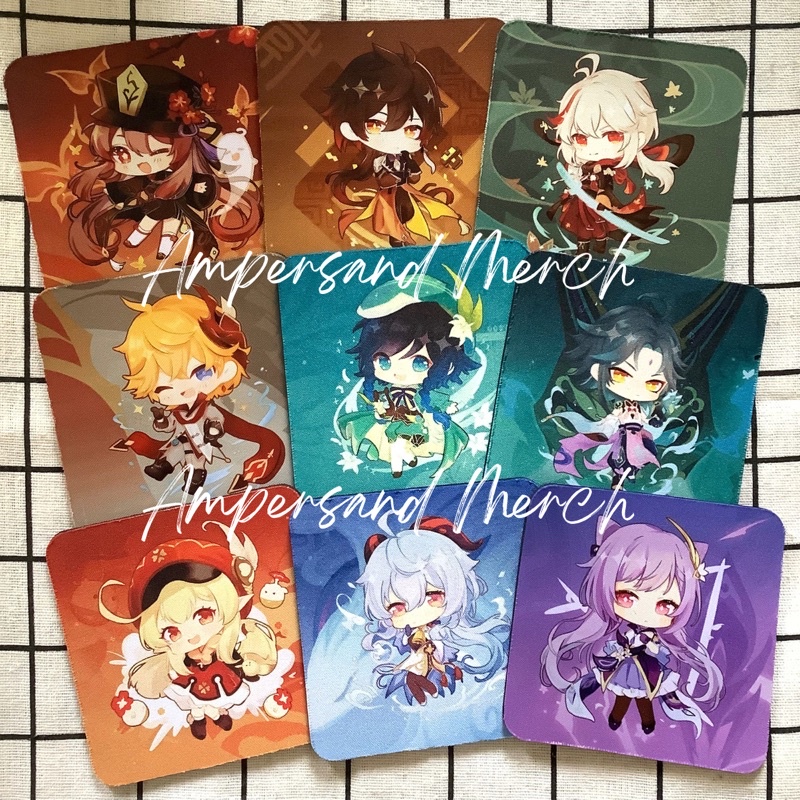 &M Genshin Impact Rubber Coaster | Shopee Philippines