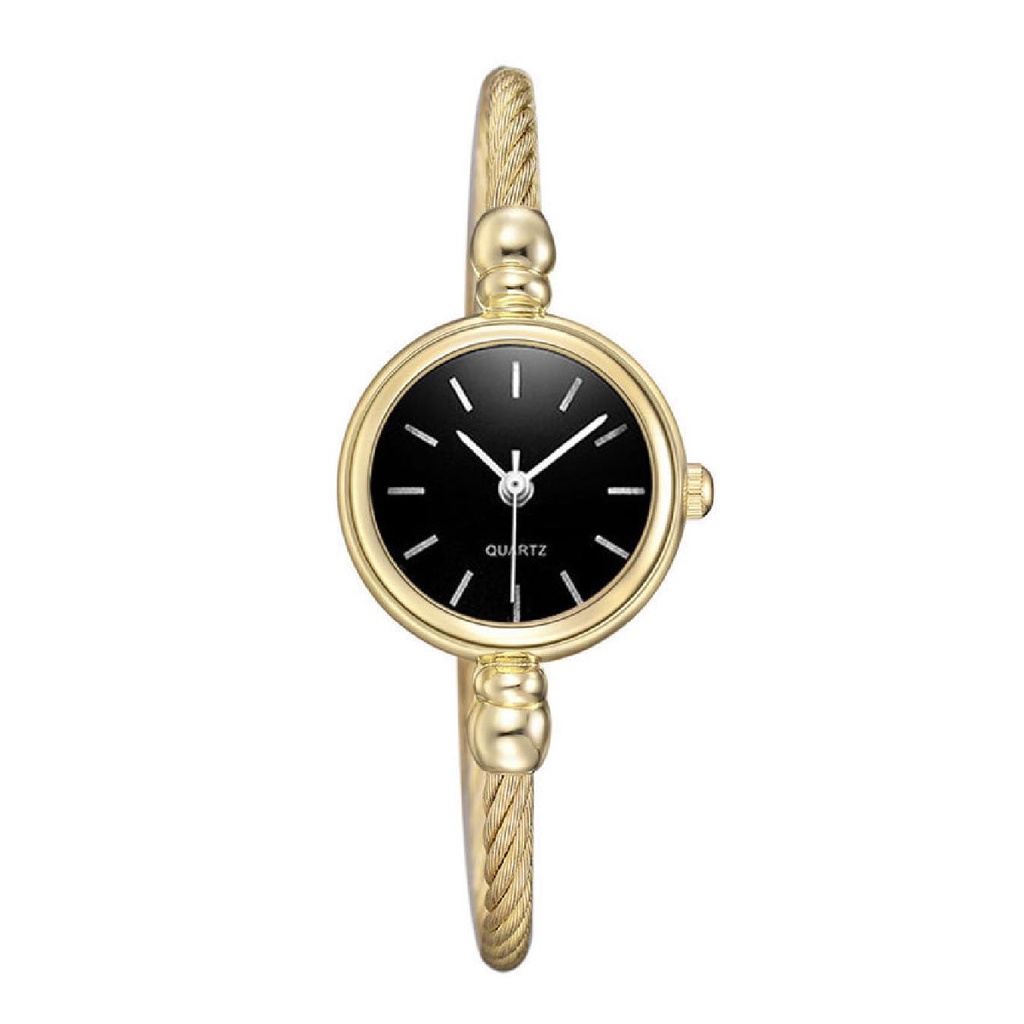 [Maii] Geneva Twisted Strap Femme Style Jewelry Bangle Watch Jewelry ...