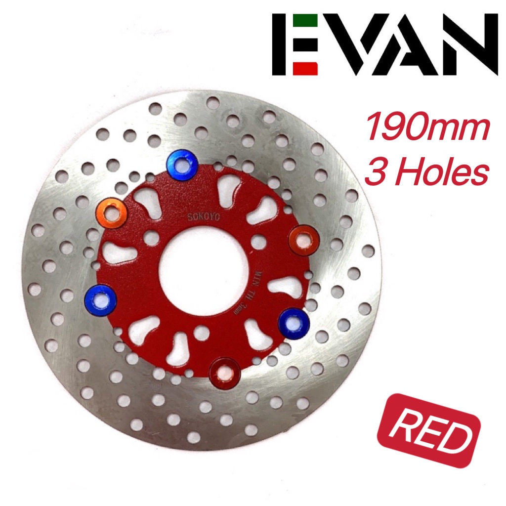 Front Disc Brake 190mm 3 Holes for Mio i125/Mio Soul i125/M3 | Shopee ...