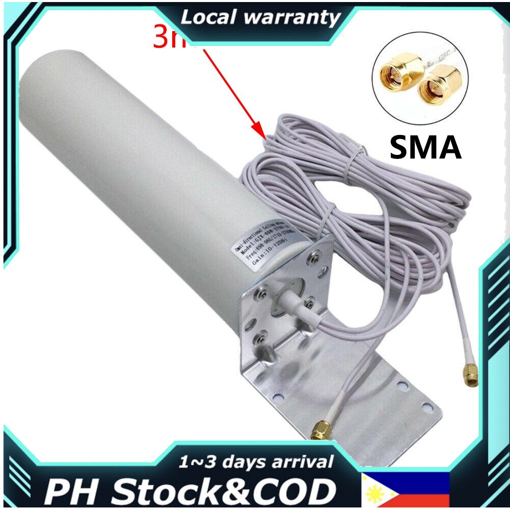 Wifi Antennna 4g lte Antenna Outdoor With 5m Dual Slider CRC9/TS9/SMA ...