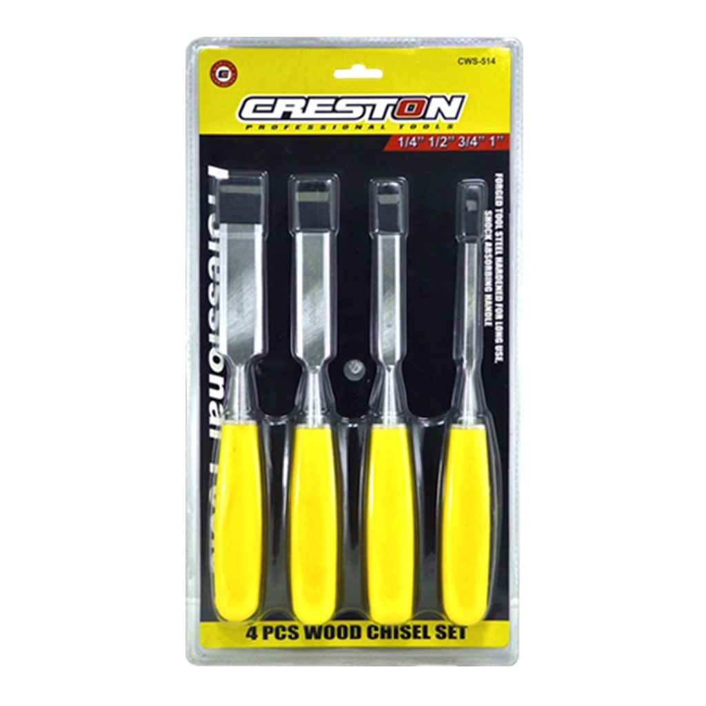 CRESTON Wood Chisel Set 5-pcs | Shopee Philippines