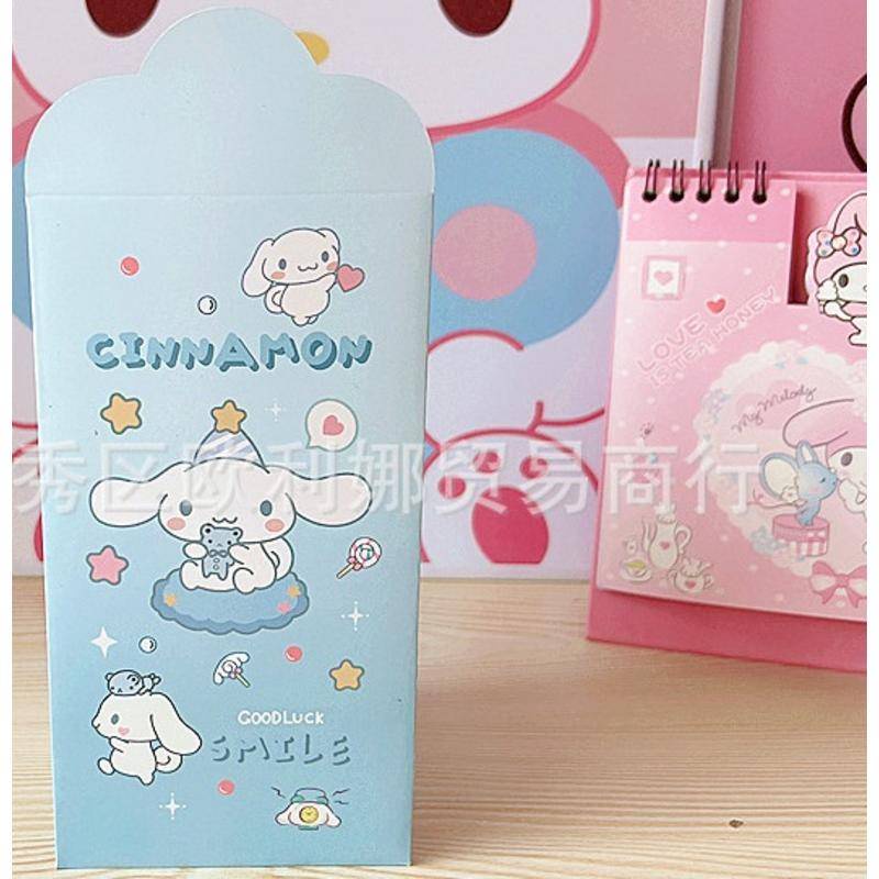 4Pcs/Lot 2022 Sanrio Angpao kuromi mymelody Cinnamoroll Red Envelopes ...