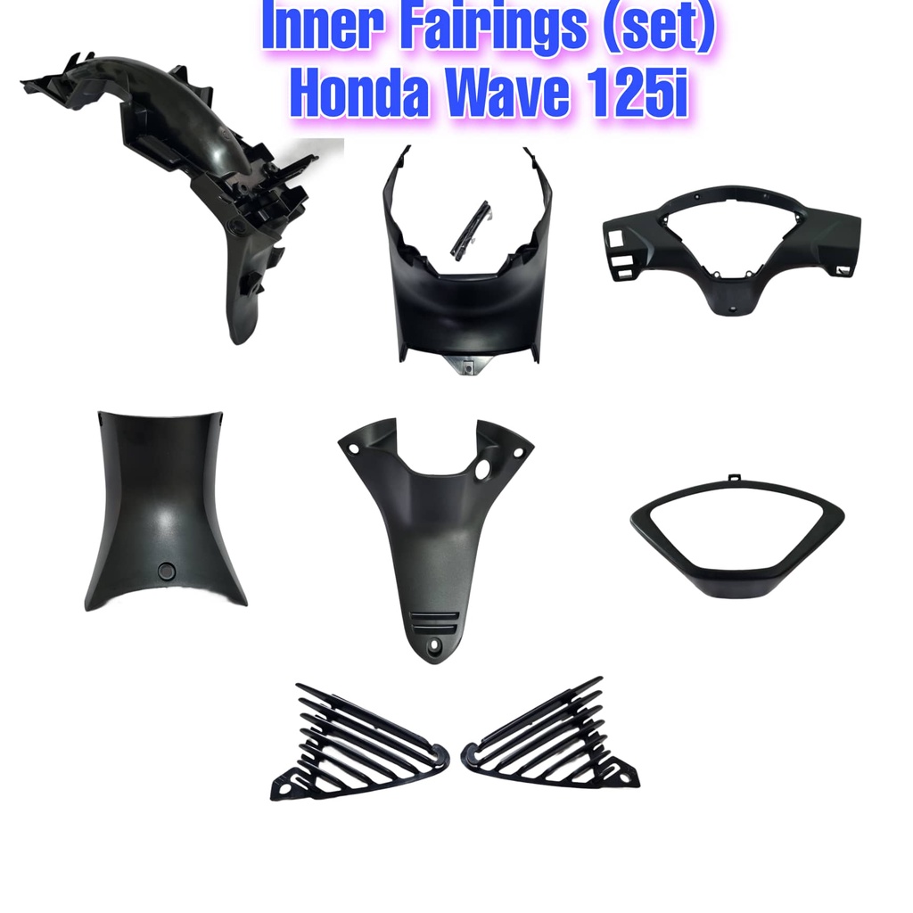 Honda Wave 125i inner fairings | Shopee Philippines