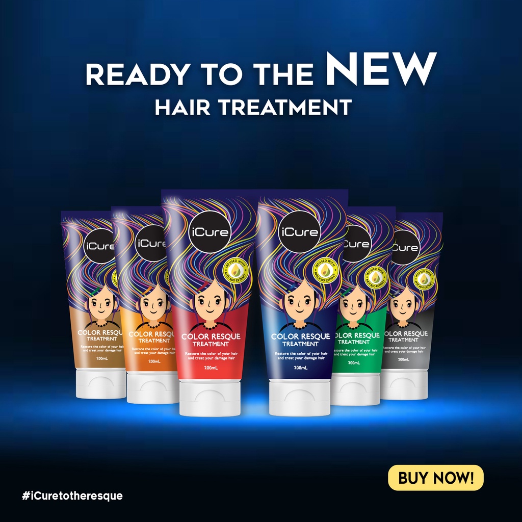 iCure Color Resque Treatment | Shopee Philippines