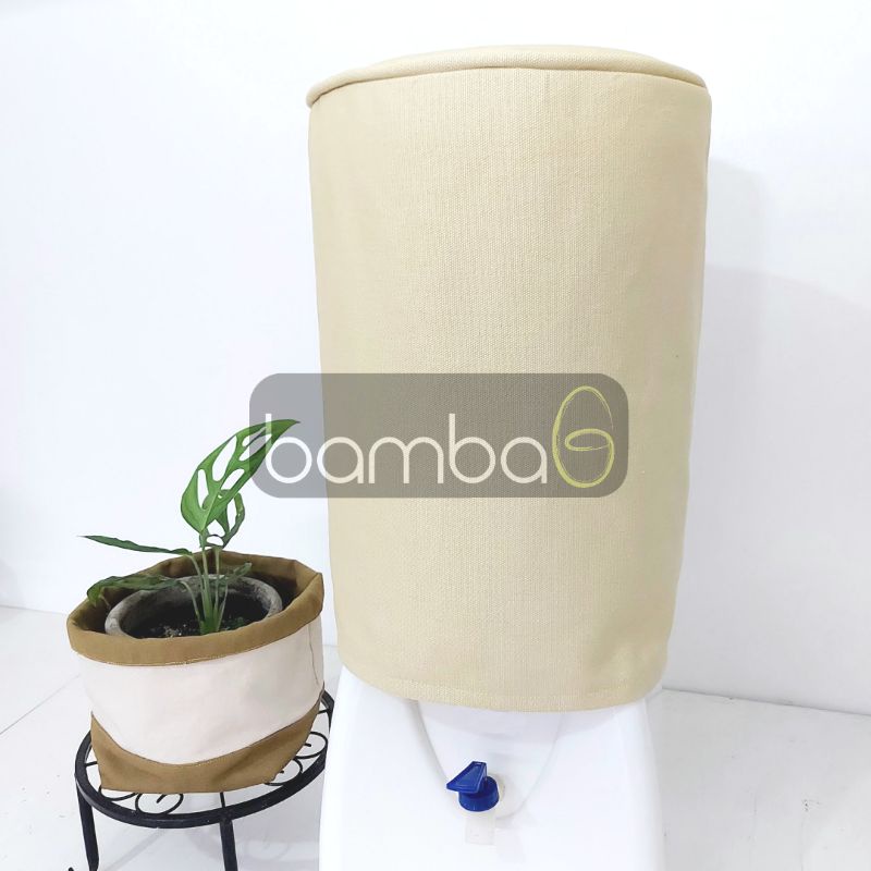 Round Canvas Water Gallon Cover | Shopee Philippines