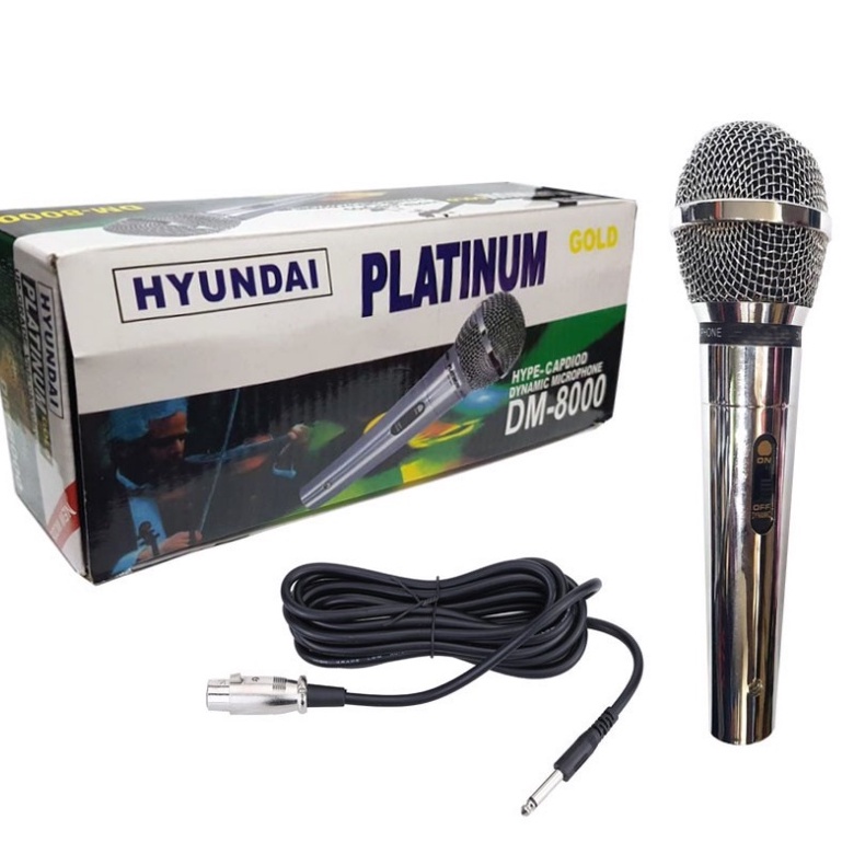 Hyundai Platinum DM-8000 Professional Dynamic Microphone | Shopee Philippines