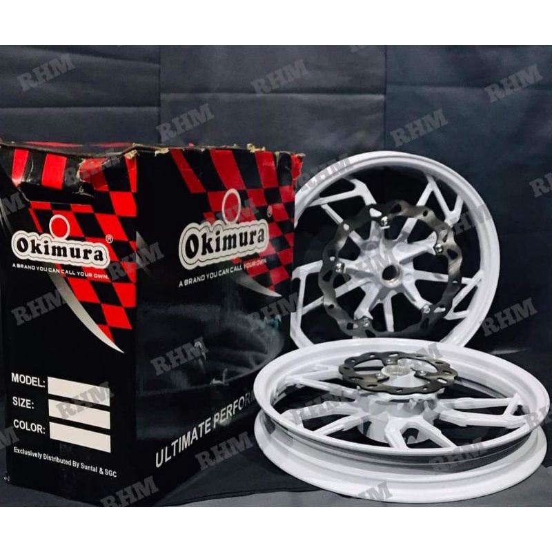 MAGS FOR RAIDER J 115 SHOOTER 115 FI FRONT AND REAR DISK BRAKE | Shopee ...