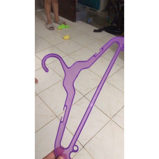 Bengar 12 In 1 Flat Hanger Transparent High Quality Product Cloth ...