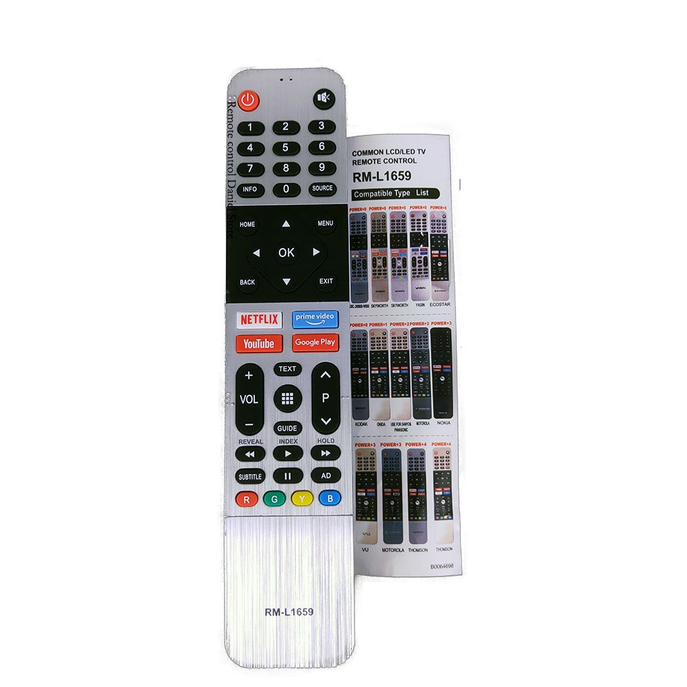 Universal New RM-L1659 For Skyworth Panasonic Thomson TV Remote Control ...