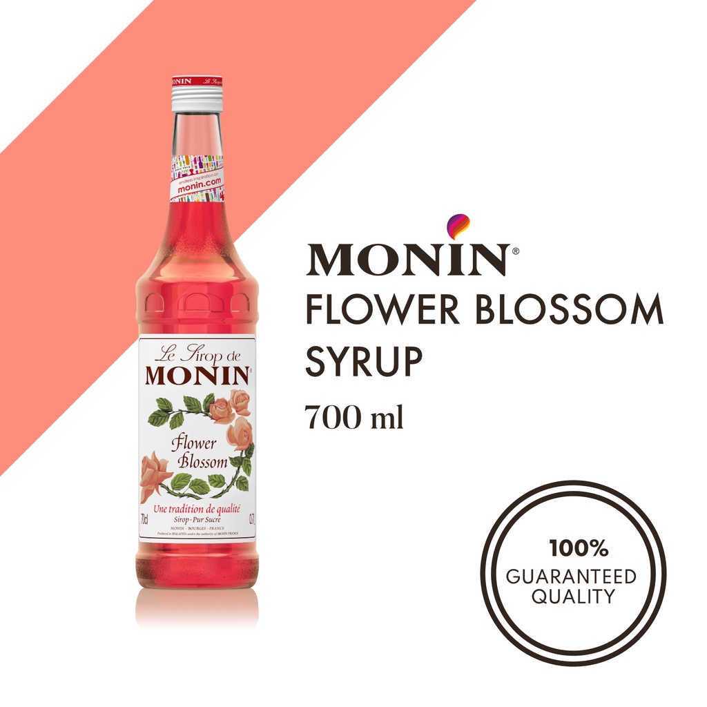 Monin Flower Blossom Syrup 700ml | Shopee Philippines