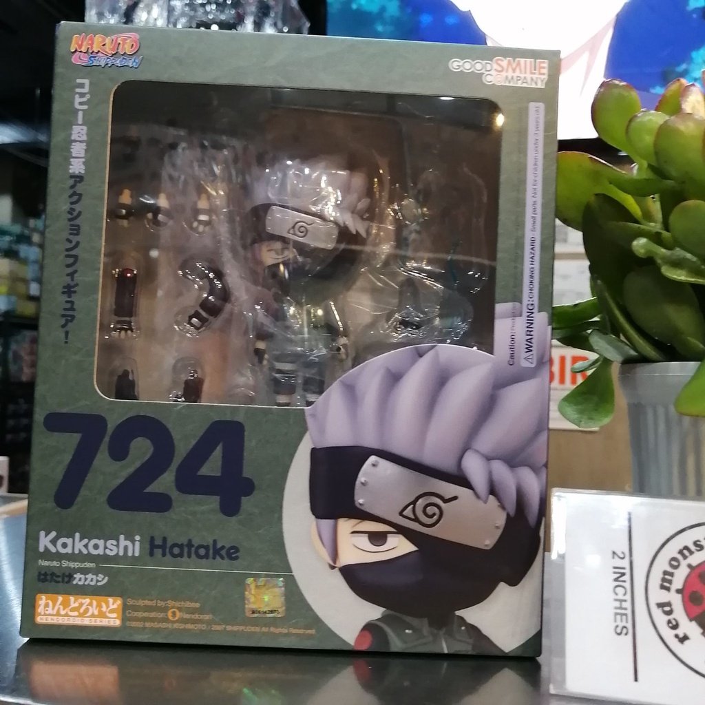 Nendoroid 724 Kakashi Hatake (re-run) - Naruto Shippuden | Shopee ...